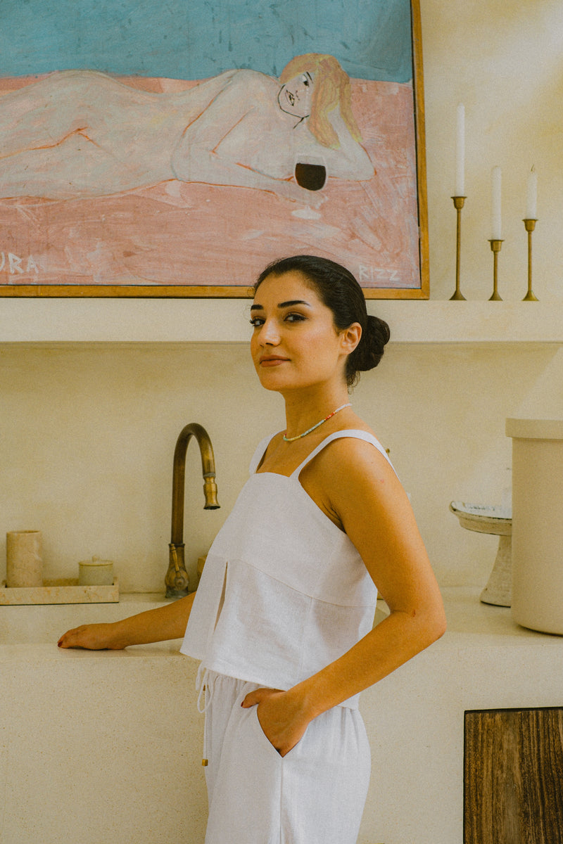 Byron Top - Ivory – hellomiracle